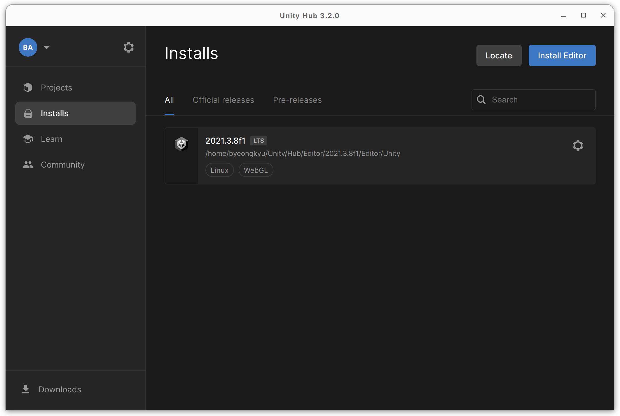 Unityhub 설치 on Ubuntu 22.04 – ahnbk.com